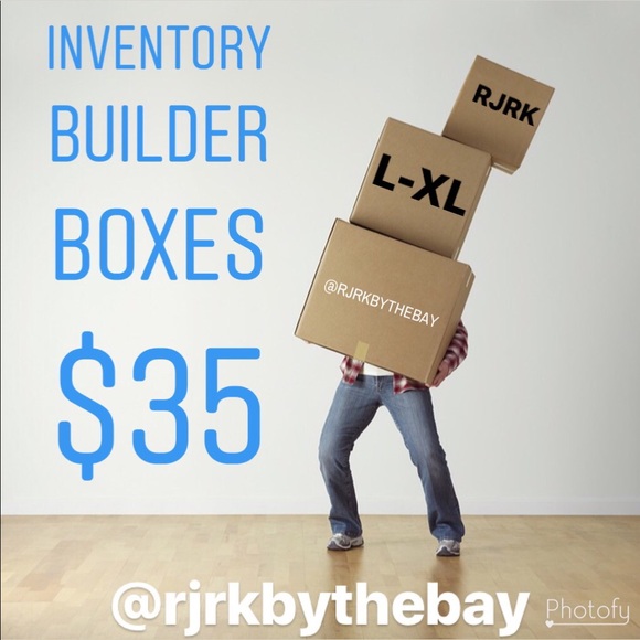 Tops | Inventory Builder Boxes Aka Mystery Box Lxl | Poshmark